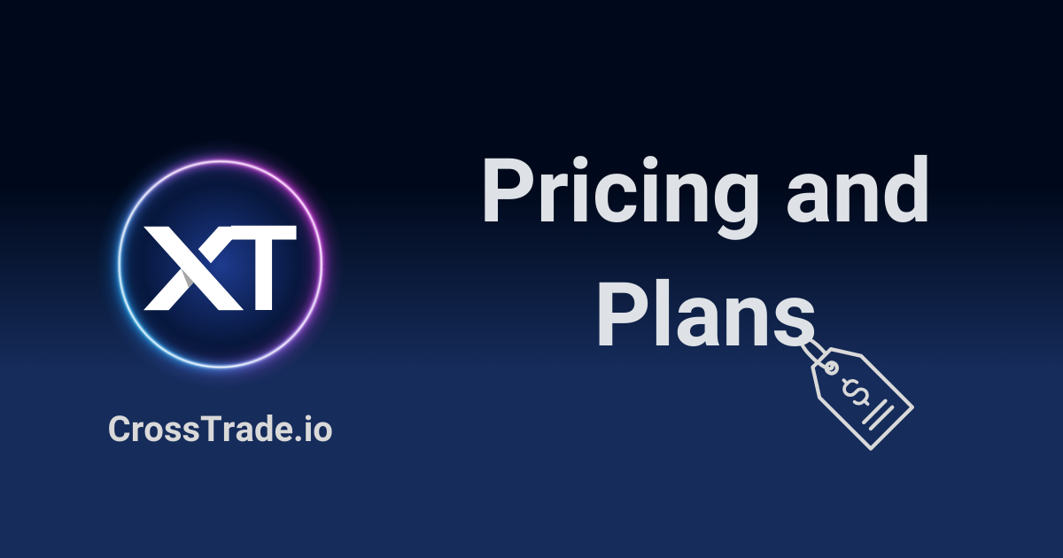 CrossTrade Pricing Plans & Discounts
